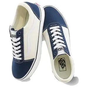 VANS Ward Canvas Sneakers - Blue/white
