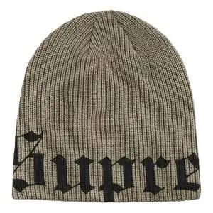 Supreme Old English Beanie - Olive