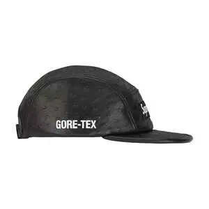 Supreme Ss26 Ostrich Embossed Leather Gore-tex Camp Cap