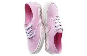 VANS Authentic Checkerboard Low Top Sneakers - Pink
