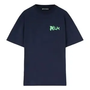 Palm Angels I Am Lost T-shirt Blue