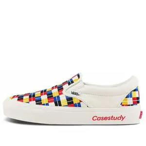 VANS Vans Classic Slip-On VLT LX X CASESTUDY Checked Slip-On Shoes Multi Cherkered