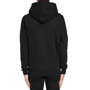 Dior X Kaws Crossover Bee Embroidered Hoodie - Black