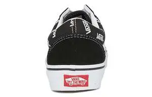 VANS Old Skool "all Over Logo" Low Top Sneakers - Black/white