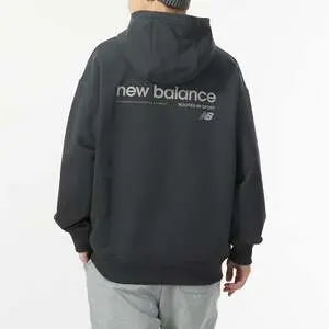 NEW BALANCE Embroidered Logo Hoodie