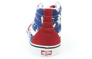 VANS Sk8-hi Pro High-top Sneakers - Blue/red