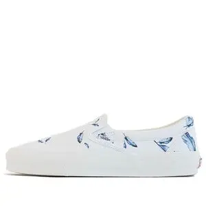 VANS Kith X Vault Og Classic Slip-on Lx "feathers" Sneaker - White/blue