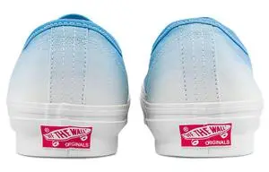 VANS Og Authentic Lx Dip Dye Low Top Sneakers - White/blue