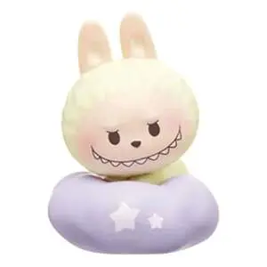 POP MART Pop Bean Goodnight, Night Sky Series Figure 'labubu Lie On Cloud - Multi-color