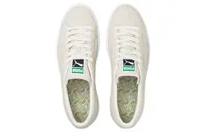 PUMA Suede Vintage "hairy Suede" Low Top Sneakers - Cream/white