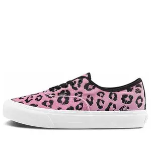 VANS Authentic Vlt Lx 'mauve Leopard Velvet - Pink/black