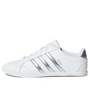 Adidas Coneo Qt Metallic Silver Sneakers - White