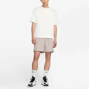 Nike Dri-fit Standard Issue Round Neck Pullover Sports Short Sleeve - White