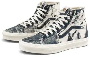 VANS Eco Theory Sk8-hi Tapered High-top Sneakers - Blue/white
