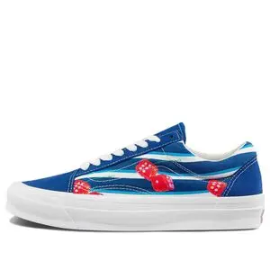 VANS Vans OG Old Skool LX 'Snake Eyes - True Blue' Sneakers Blue/white/red