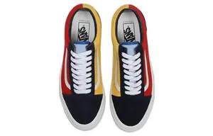VANS Og Old Skool Lx 'off The Wall' Low Top Sneakers - Navy/red