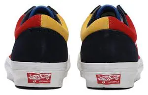 VANS Og Old Skool Lx 'off The Wall' Low Top Sneakers - Navy/red