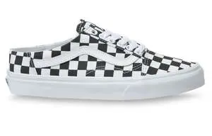 VANS Checkerboard Old Skool Mule - Whiteblack