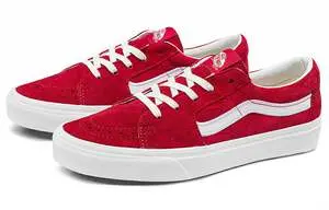 VANS Sk8-low Sneakers - Red/white