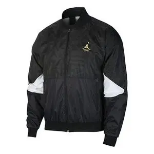 JORDAN Stand Collar Zip Up Jacket