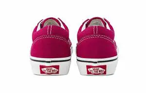 VANS Old Skool Lace-up Sneakers - Red