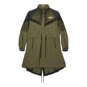 Nike X Sacai Trench Jacket - Medium Olive