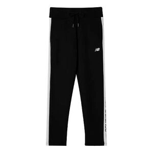 NEW BALANCE Track Pants With Side Stripes - Black/white