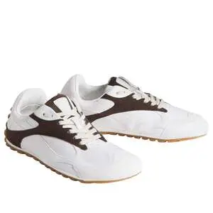 Bottega Veneta Orbit Flash Sneakers - Optic White/espresso