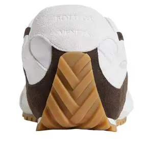 Bottega Veneta Orbit Flash Sneakers - Optic White/espresso