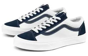 VANS Style 36 Classic Sport Low Top Sneakers - White/blue