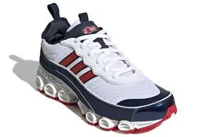 Adidas Microbounce T1 Sneakers - White/blue/red