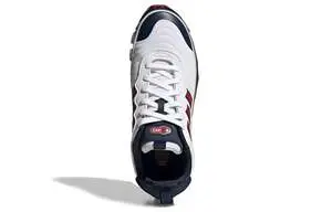 Adidas Microbounce T1 Sneakers - White/blue/red