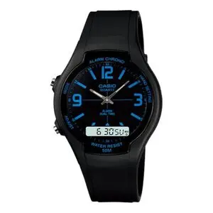 Casio Quartz Waterproof Sports Analog/digital Combo - Black