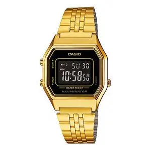 Casio Digital Quartz Watch - Gold