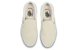 VANS Skate Slip-on Checkerboard Sneakers - Khaki