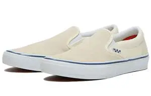 VANS Skate Slip-on Checkerboard Sneakers - Khaki