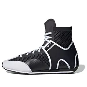 Adidas Stella Mccartney X Boxing High-top Sneakers - Black