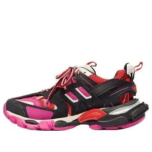 Balenciaga Track Trainer - Black/pink/red