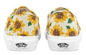 VANS Authentic Sunflower Low Top Sneakers - Yellow