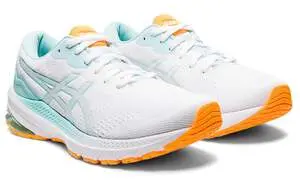 Asics Gt-1000 11 Low Top Sneakers - White/blue
