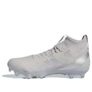 Adidas Adizero Impact Silver Metallic Cleats - Grey