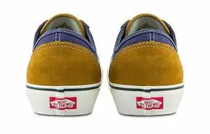 VANS Style 36 Splicing Contrasting Colors Low Top Sneakers - Blue/yellow