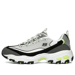 Sketchers D'lites 1.0 Sport Sneakers - Grey/green