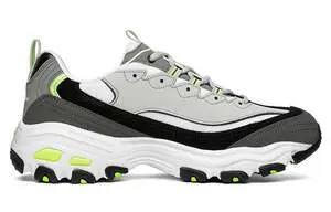 Sketchers D'lites 1.0 Sport Sneakers - Grey/green