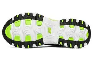 Sketchers D'lites 1.0 Sport Sneakers - Grey/green