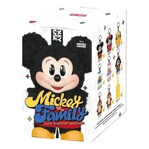 POP MART Disney Mickey Family Together Keychain Sealed Case - Multi-color