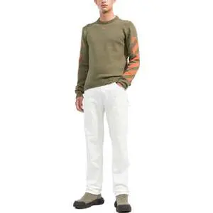 Off-White Logo Pattern Pullover