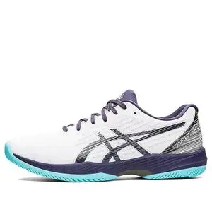 Asics Solution Swift Ff Tennis Sneakers - White/blue