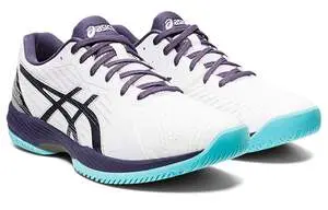 Asics Solution Swift Ff Tennis Sneakers - White/blue