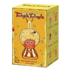 POP MART Be A Little Star Plush Pendant Blind Box - Multi-color